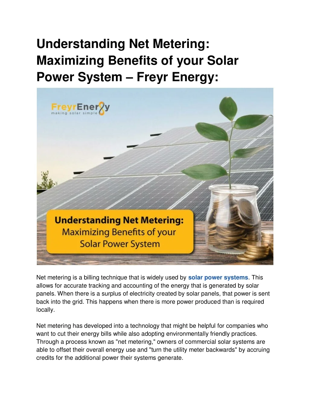 PPT - Understanding Net Metering: Maximizing Benefits of your Solar Power System: PowerPoint ...