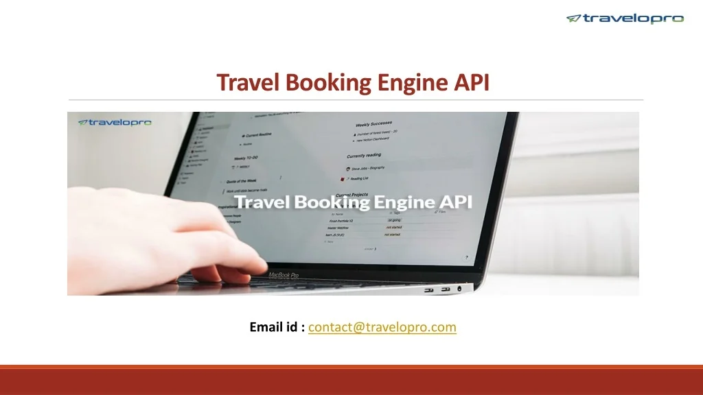 PPT - Travel Booking Engine API PowerPoint Presentation, free download ...