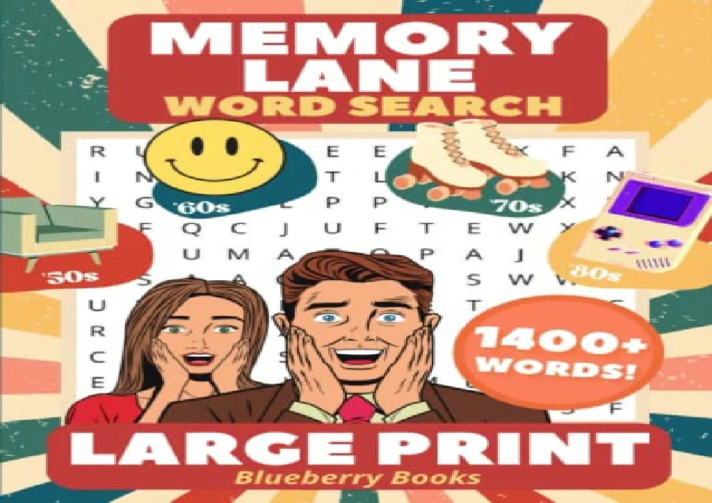 PPT - PDF Large Print Memory Lane Word Search Puzzles For Seniors: 1400 ...