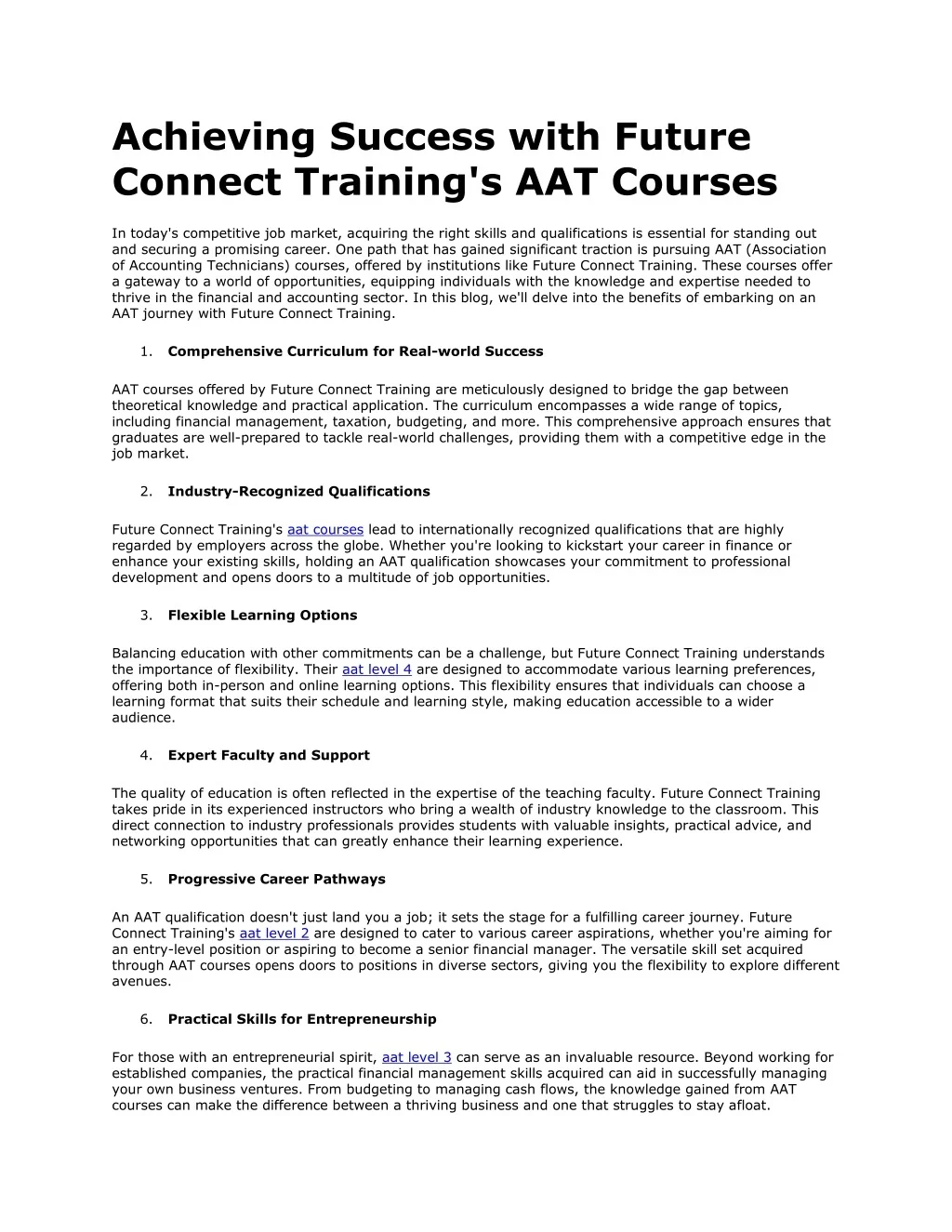 PPT - Achieving Success with Future Connect Training PowerPoint ...