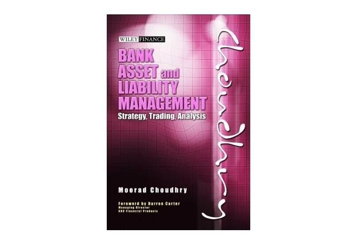 PPT - Download Bank Asset and Liability Management Strategy Trading ...