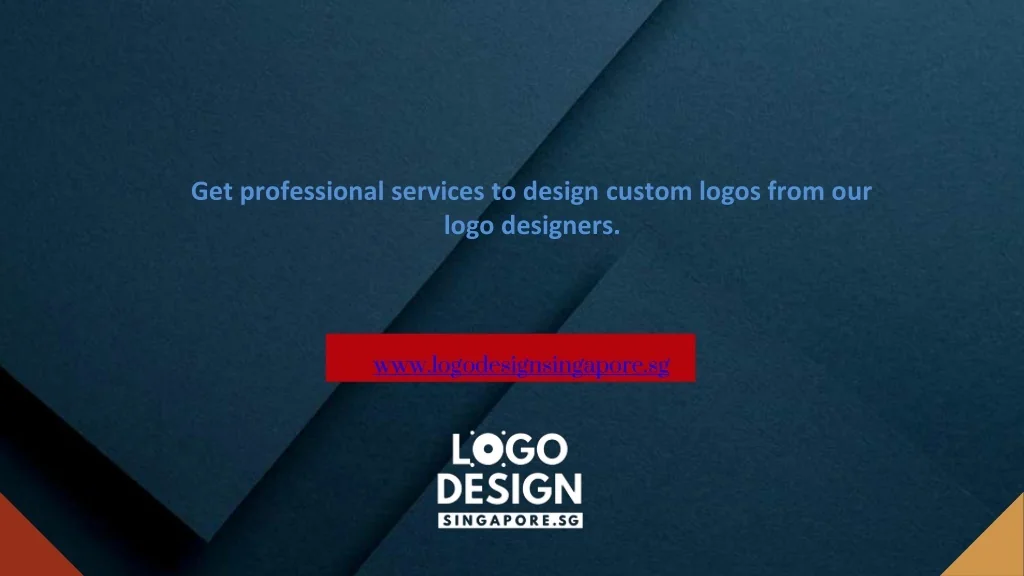 PPT - Get professional services to design custom logos from our logo ...
