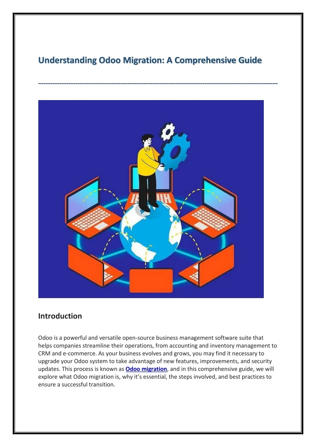 PPT - Understanding Odoo Migration: A Comprehensive Guide PowerPoint ...