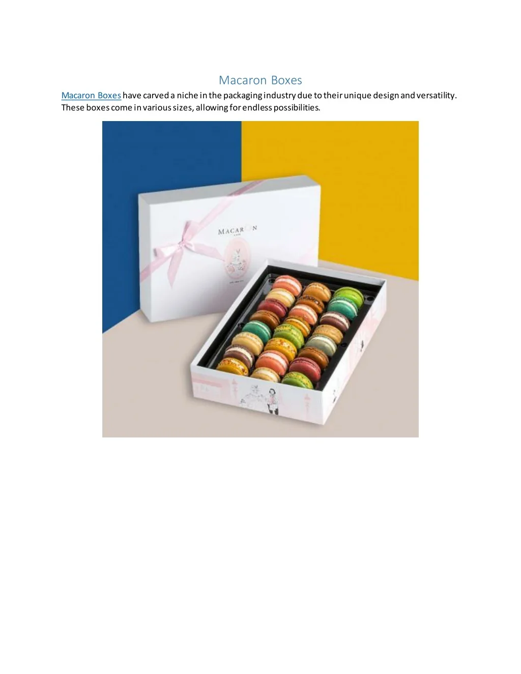PPT - Macaron Boxes 3 PowerPoint Presentation, free download - ID:12480063