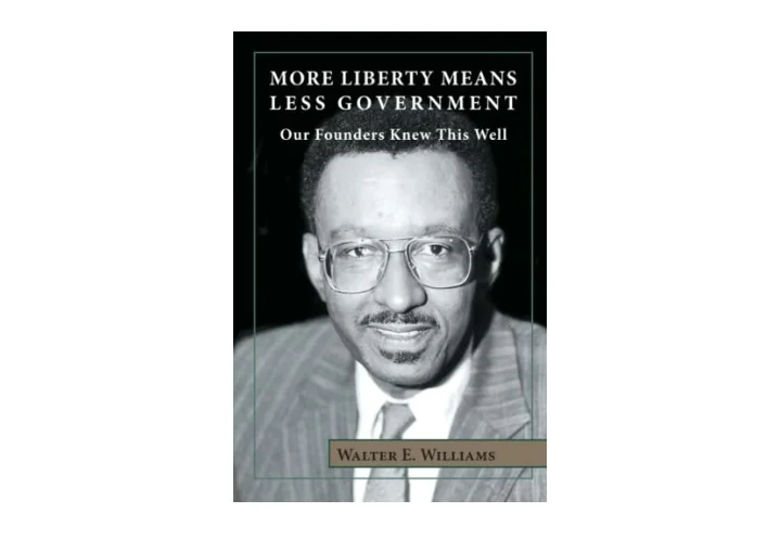 PPT - Kindle online PDF More Liberty Means Less Government Our Founders ...