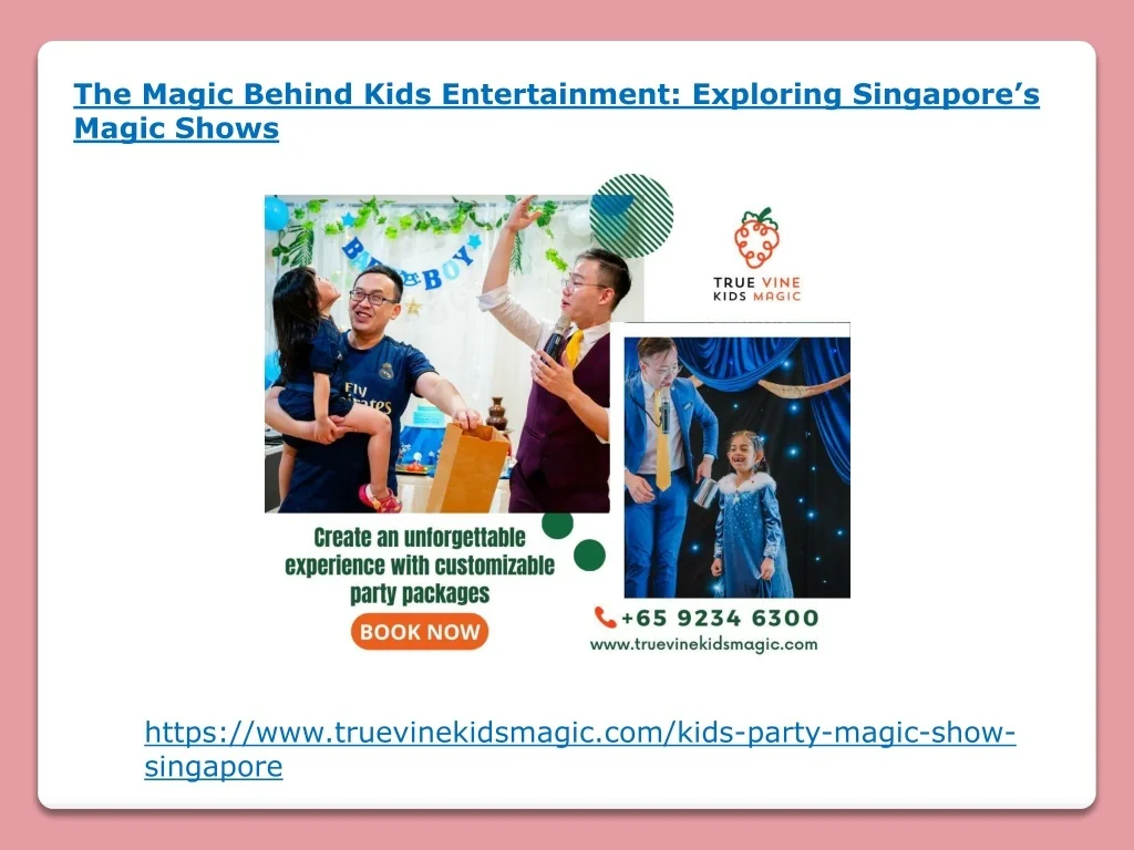 PPT - The Magic Behind Kids Entertainment PowerPoint Presentation, free ...