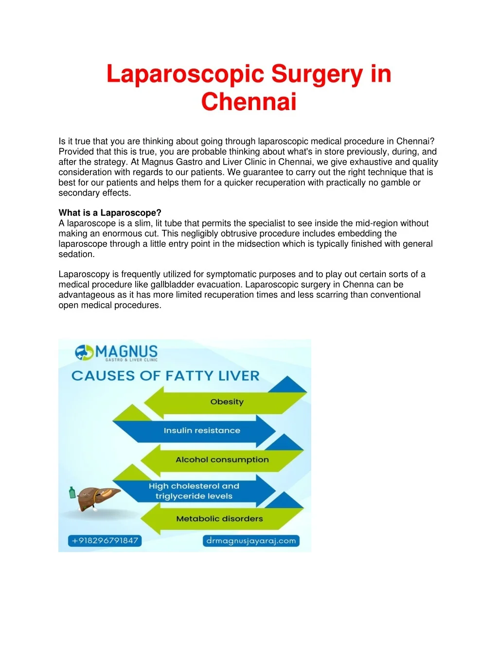 PPT - Laparoscopic Surgery in Chennai PowerPoint Presentation, free ...