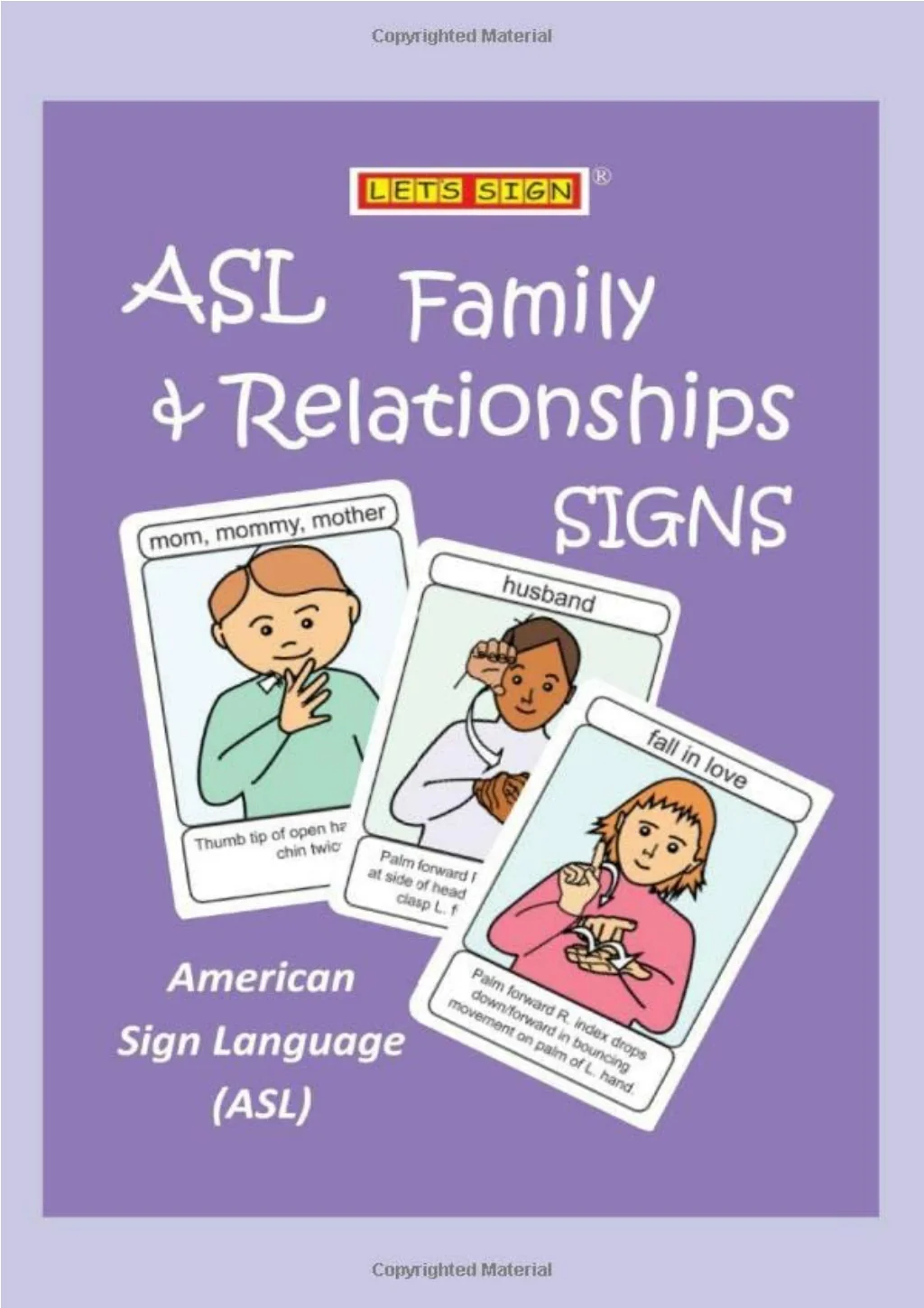 PPT - PDF/READ ASL Family & Relationships Signs Flashcards: American ...