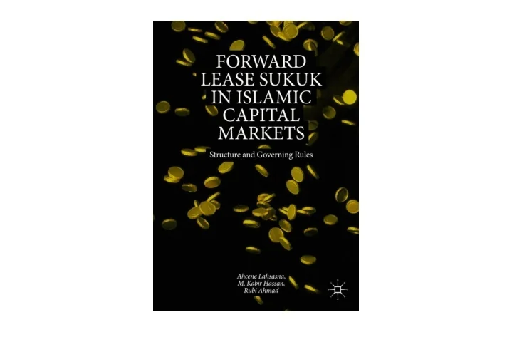 PPT - Download Forward Lease Sukuk in Islamic Capital Markets Structure ...