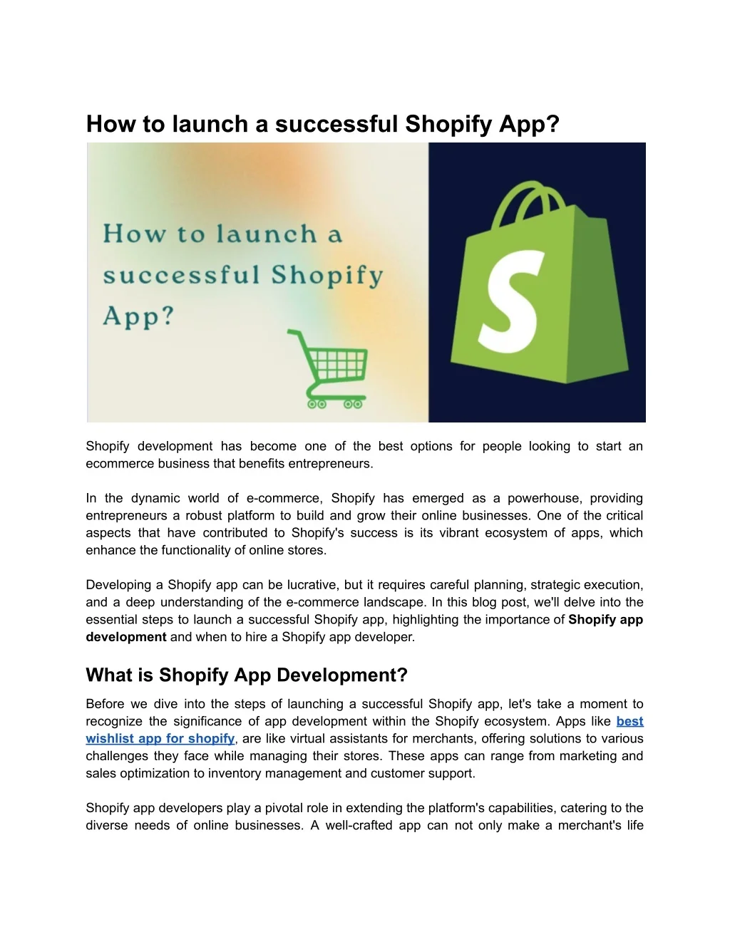 PPT - How to launch a successful Shopify App PowerPoint Presentation ...