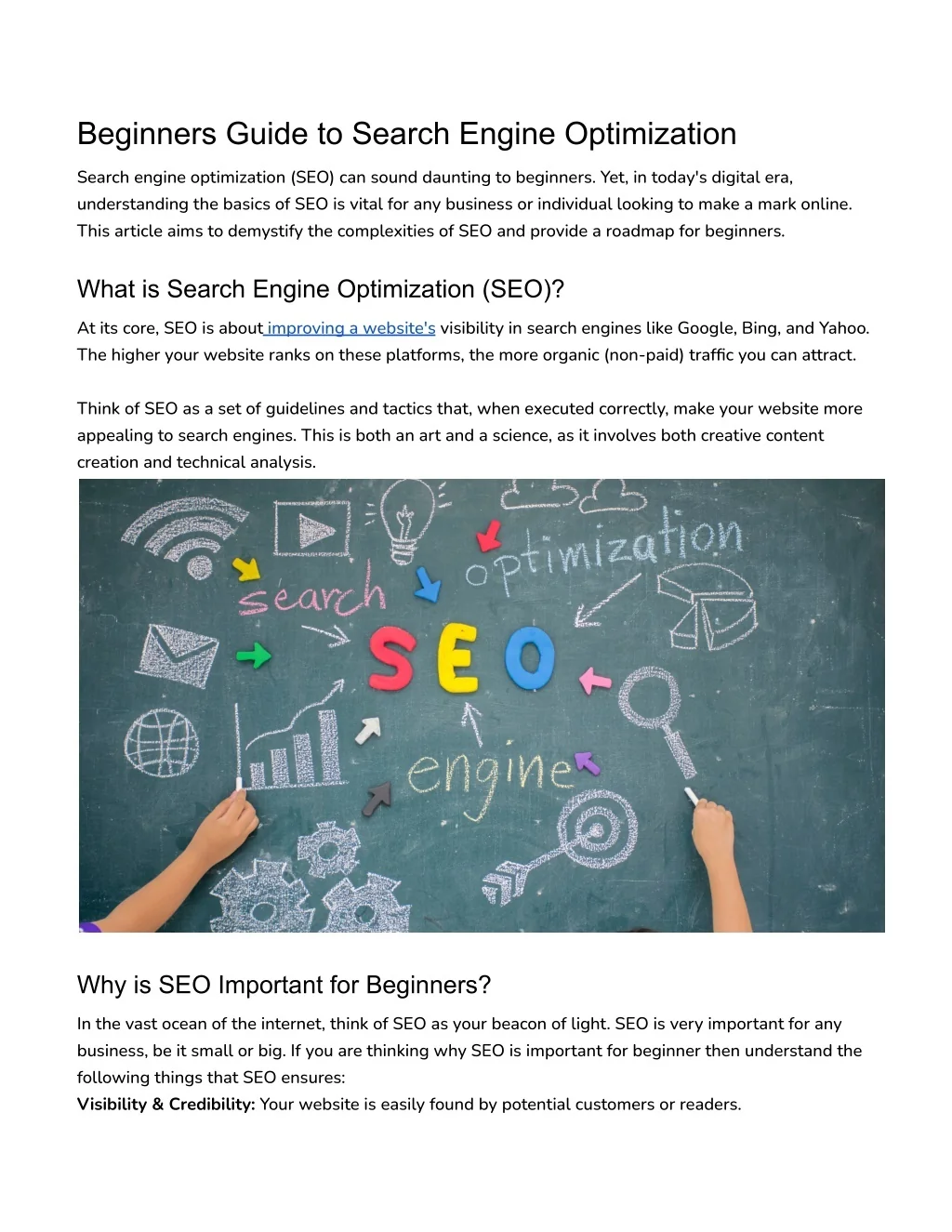 PPT - Beginners Guide to Search Engine Optimization PowerPoint ...
