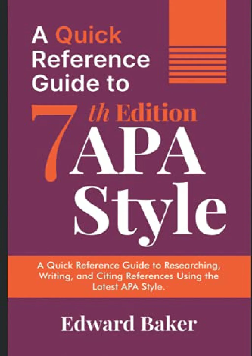 PPT - PDF_ A Quick Reference Guide to 7th Edition APA Style: A Quick ...