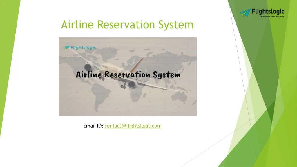 PPT - Airline Reservation System PowerPoint Presentation, free download ...