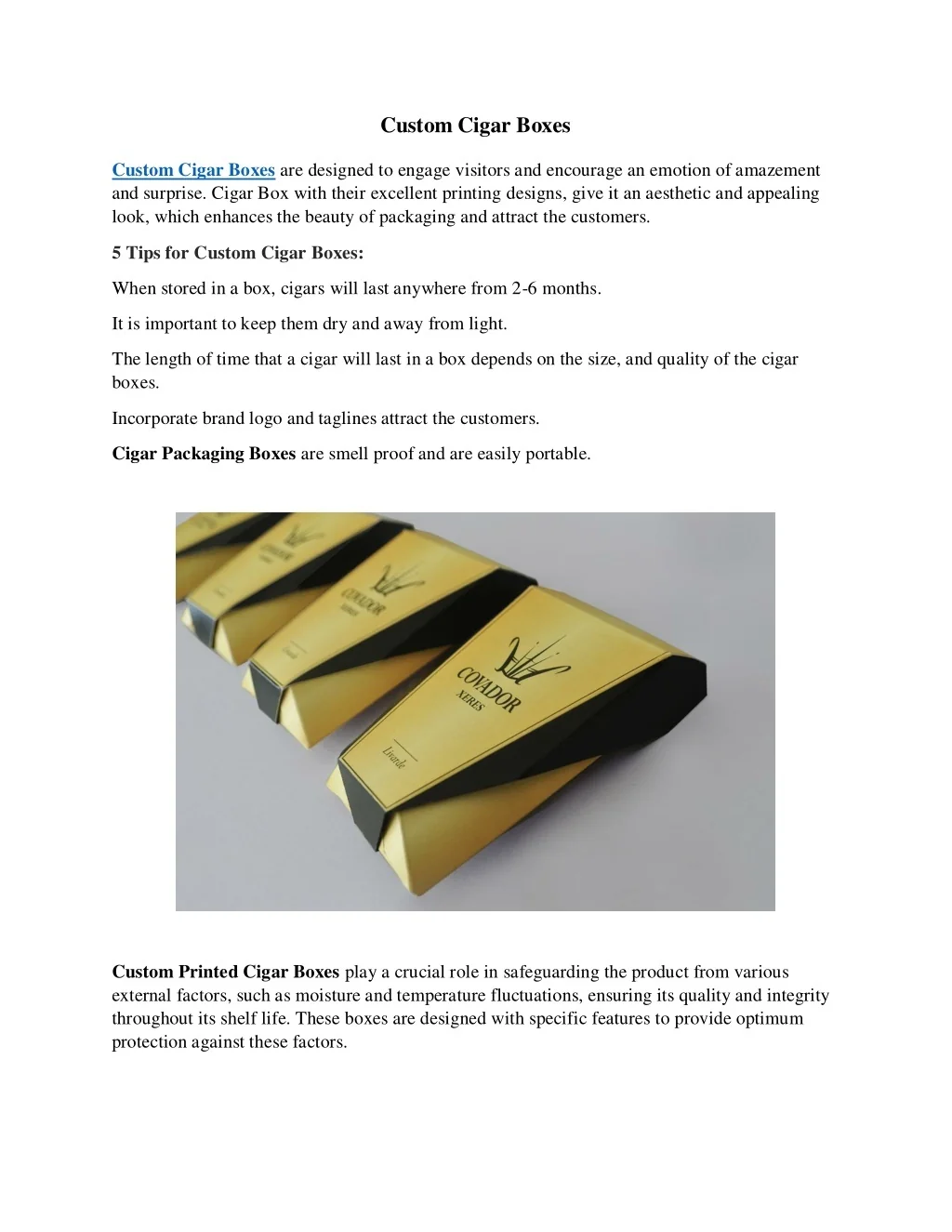 PPT - Custom Cigar Boxes PowerPoint Presentation, free download - ID ...