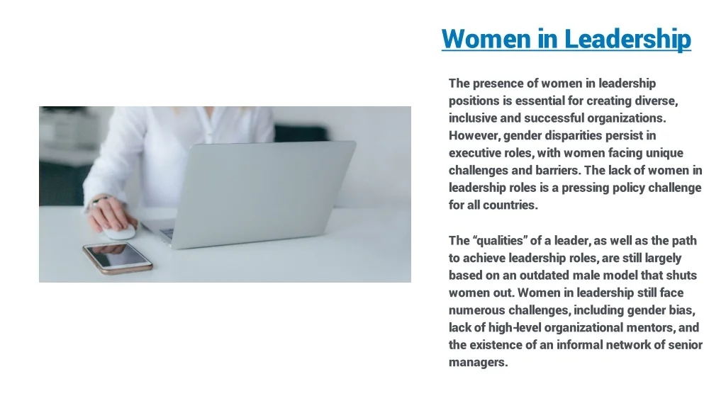 PPT - Women in Leadership PowerPoint Presentation, free download - ID ...