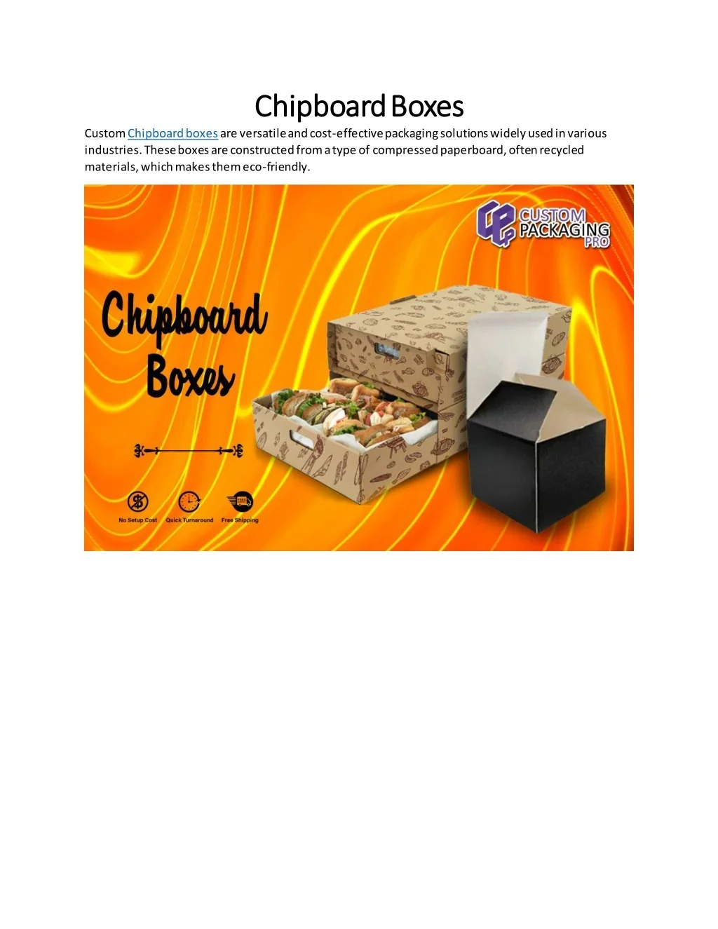 PPT - Chipboard Boxes PowerPoint Presentation, free download - ID:12553044