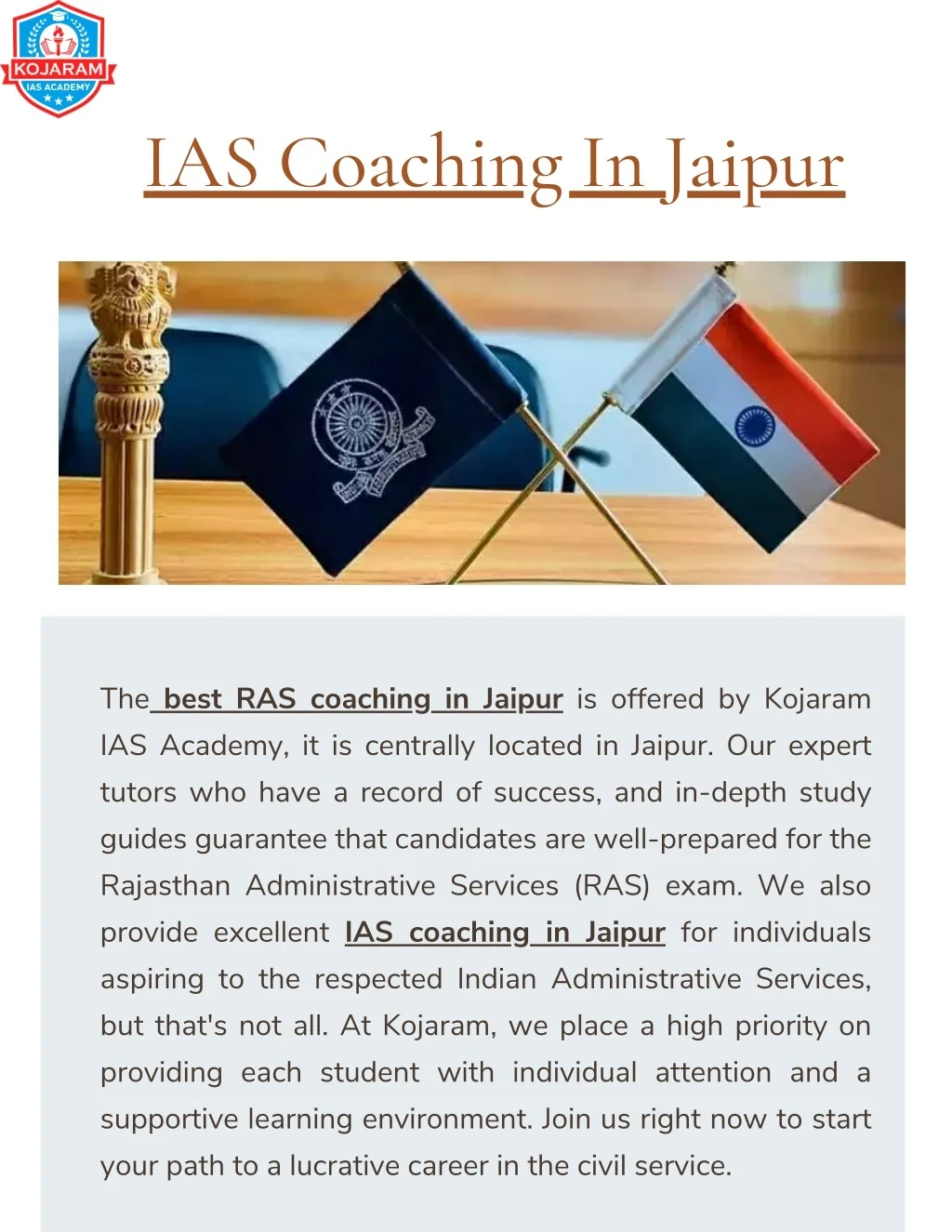 PPT - IAS Coaching In Jaipur PowerPoint Presentation, free download ...