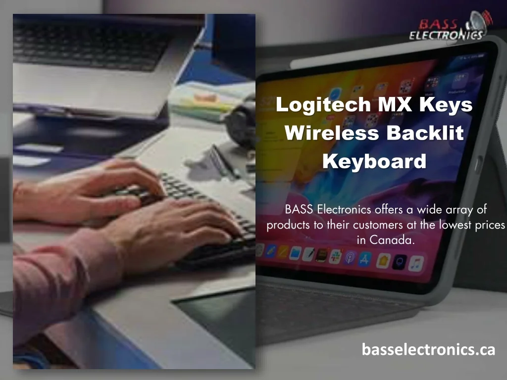 PPT - Logitech MX Keys Wireless Backlit Keyboard PowerPoint ...