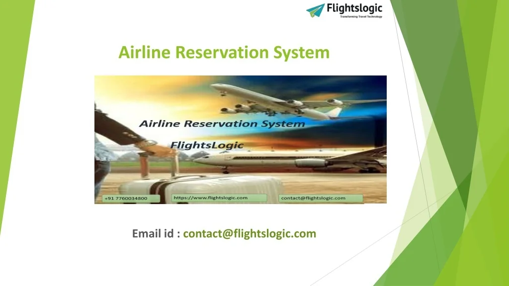 PPT - Airline Reservation System PowerPoint Presentation, free download ...