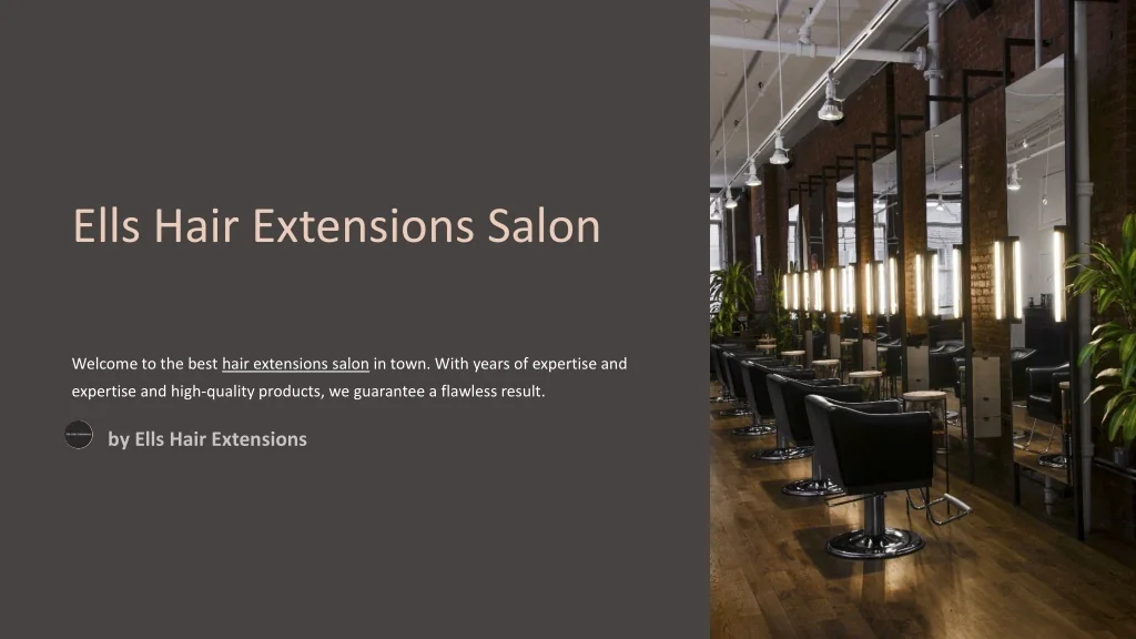 PPT - Ells Hair Extensions Salon PowerPoint Presentation, free download ...