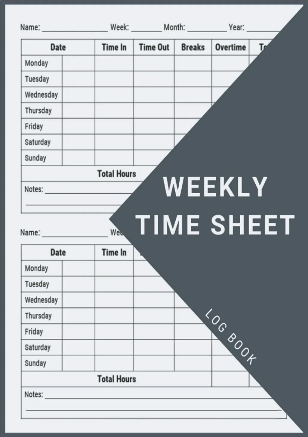 PPT - $PDF$/READ/DOWNLOAD Weekly Time Sheet Log Book: Work Hours Log ...