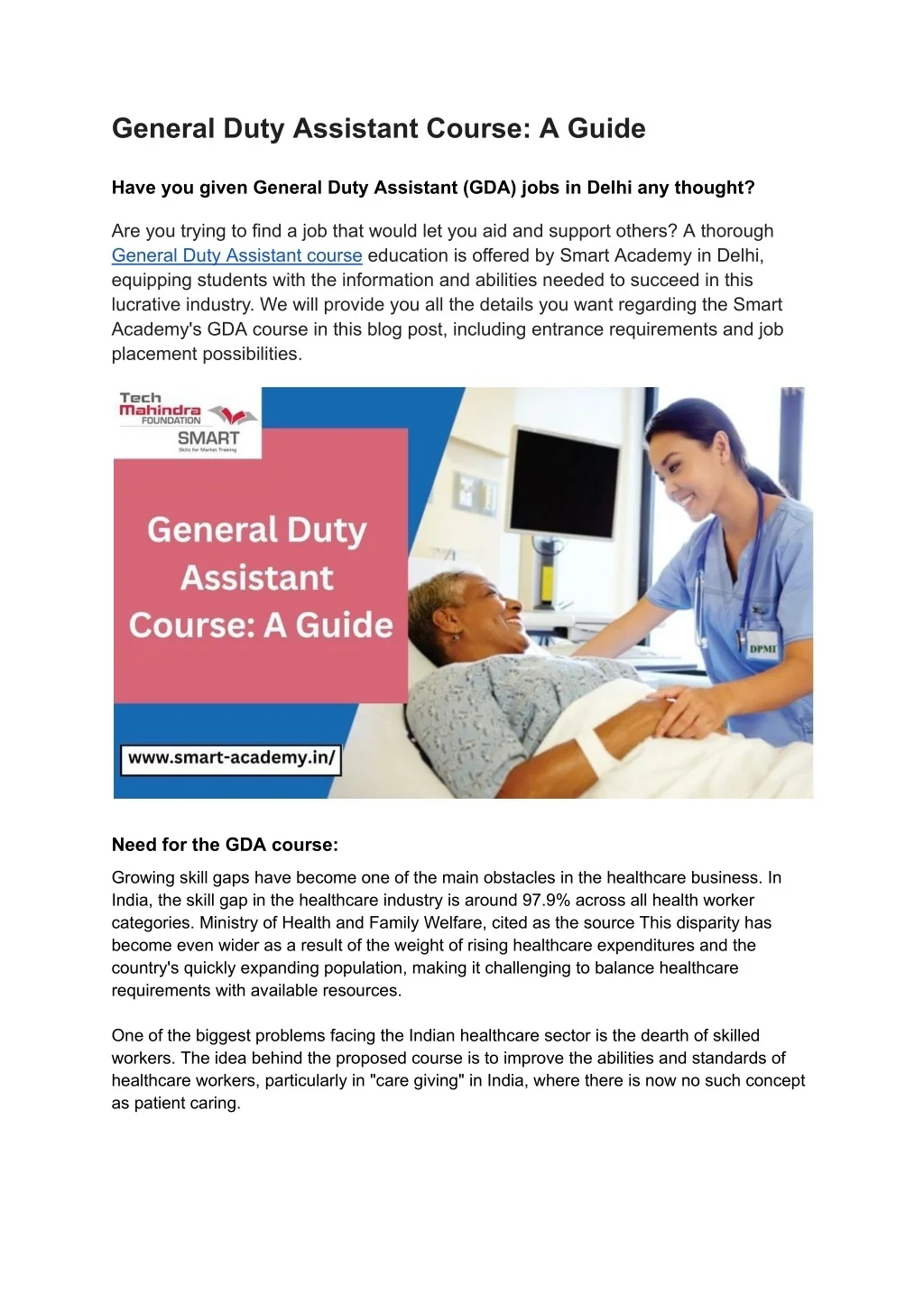 PPT - General Duty Assistant Course: A Guide PowerPoint Presentation ...