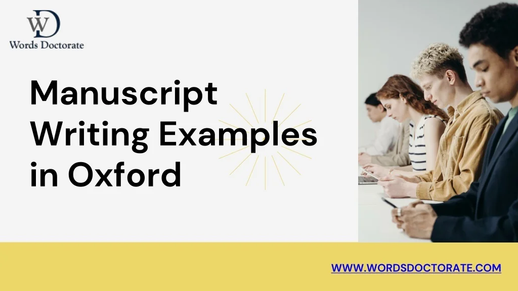 PPT - Manuscript Writing Examples in Oxford PowerPoint Presentation ...