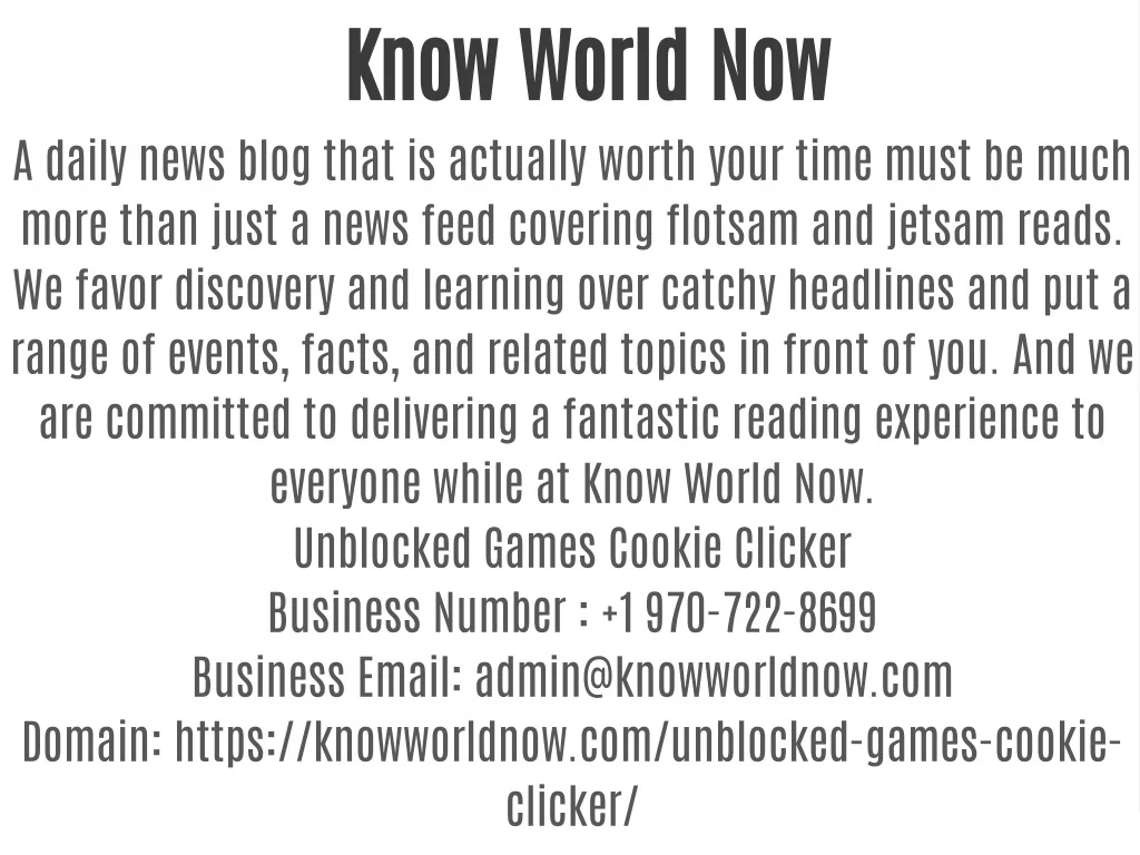 PPT - Know World Now PowerPoint Presentation, free download - ID:12590027