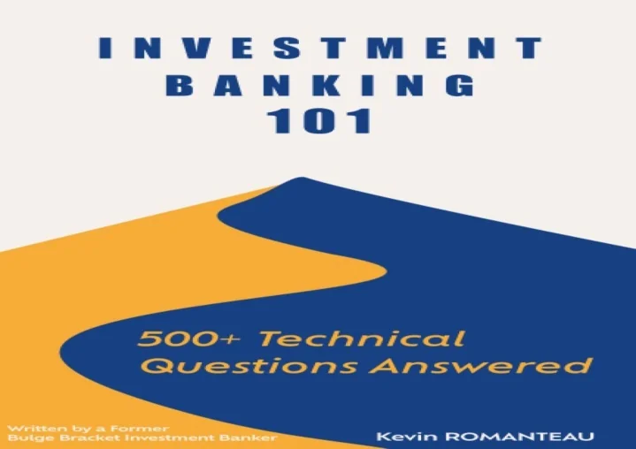 PPT - GET (️PDF️) DOWNLOAD Investment Banking 101: 500 Technical ...