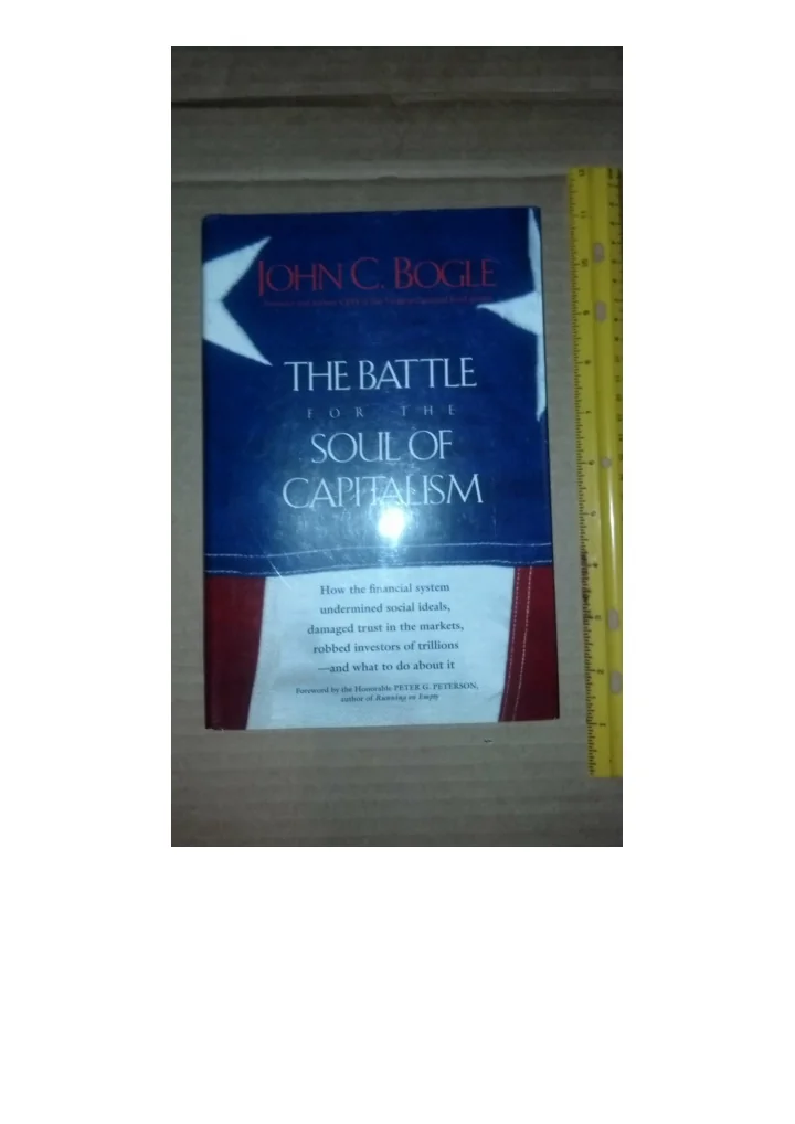 PPT - Download PDF The Battle For The Soul Of Capitalism unlimited ...