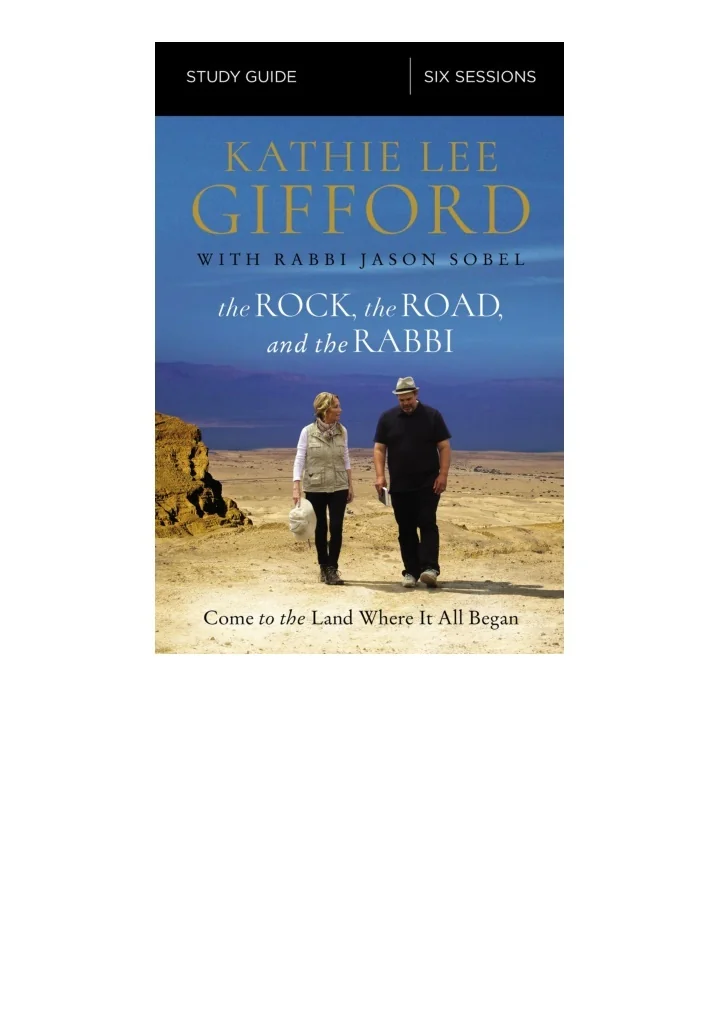 PPT - Download PDF The Rock The Road And The Rabbi Bible Study Guide ...