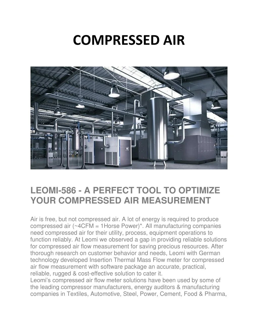 PPT - COMPRESSED AIR PowerPoint Presentation, free download - ID:12597991