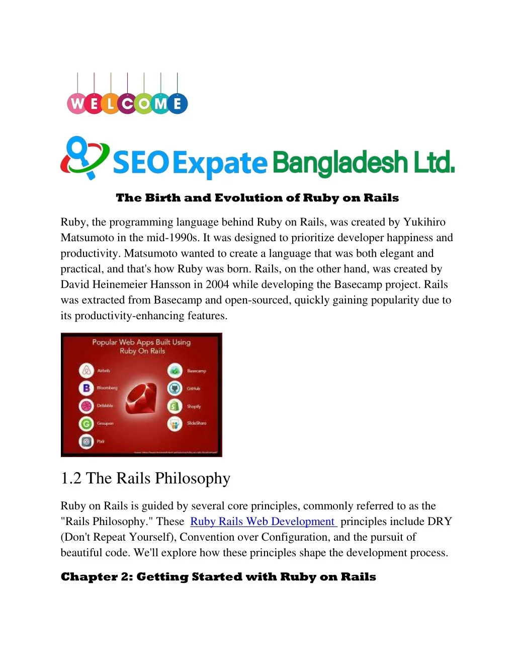 PPT - The Birth and Evolution of Ruby on Rails PowerPoint Presentation ...