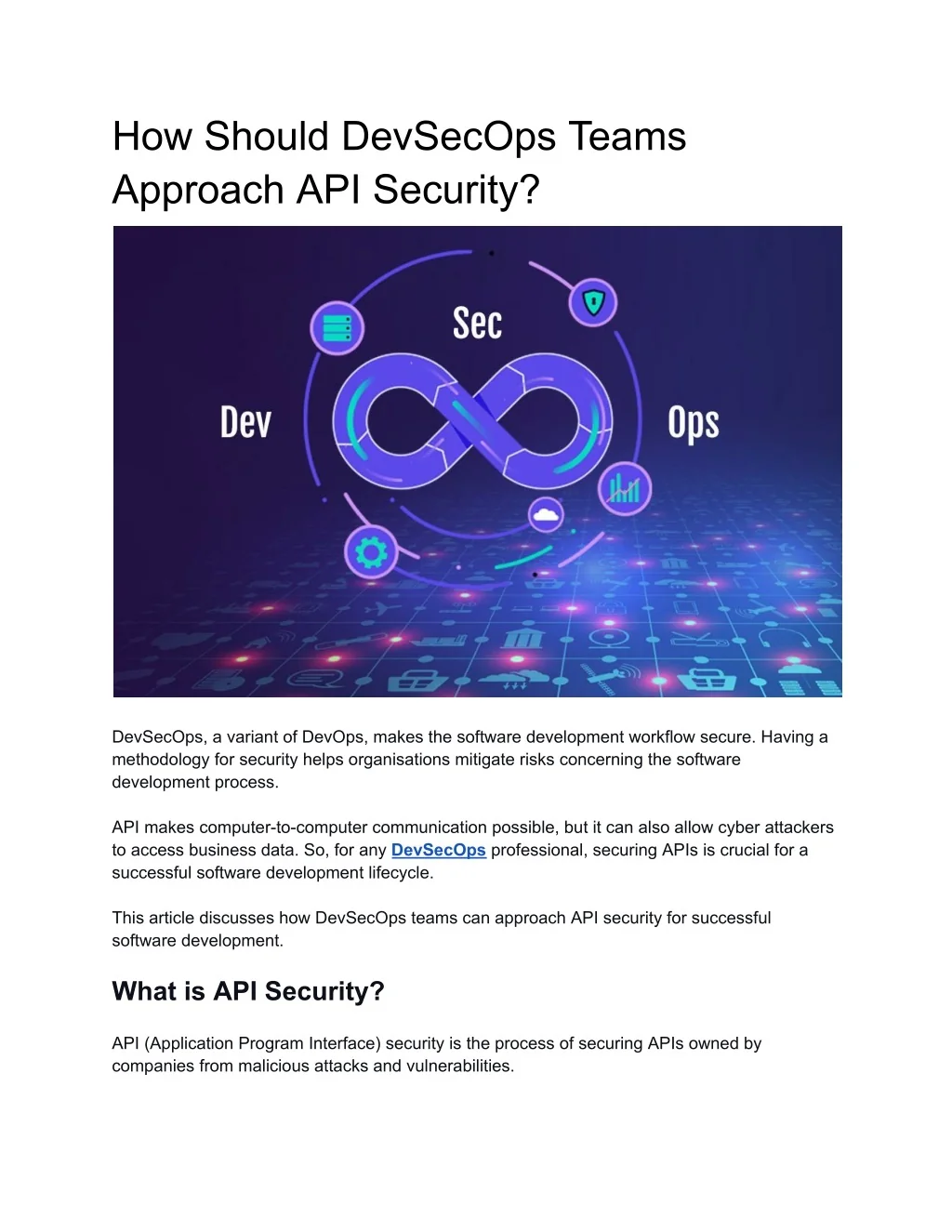 PPT - How Should DevSecOps Teams Approach API Security_ PowerPoint Presentation - ID:12599997