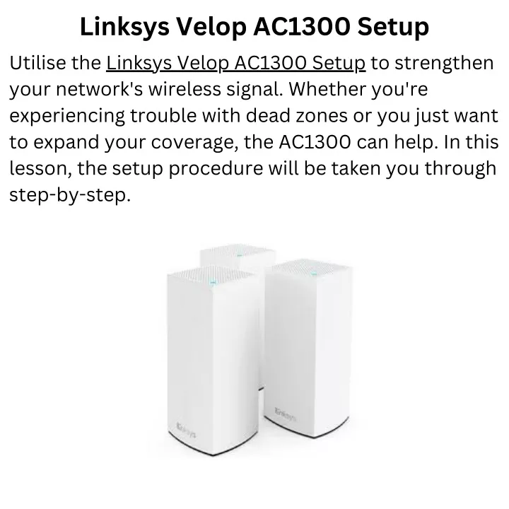 PPT - Linksys Velop AC1300 Setup PowerPoint Presentation, free download ... PPT - Linksys Velop AC1300 Setup PowerPoint Presentation, free download ...