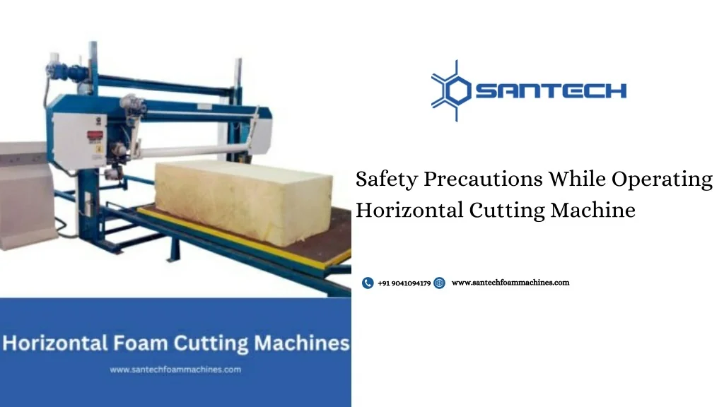 PPT - Safety Precautions While Operating Horizontal Cutting Machine ...