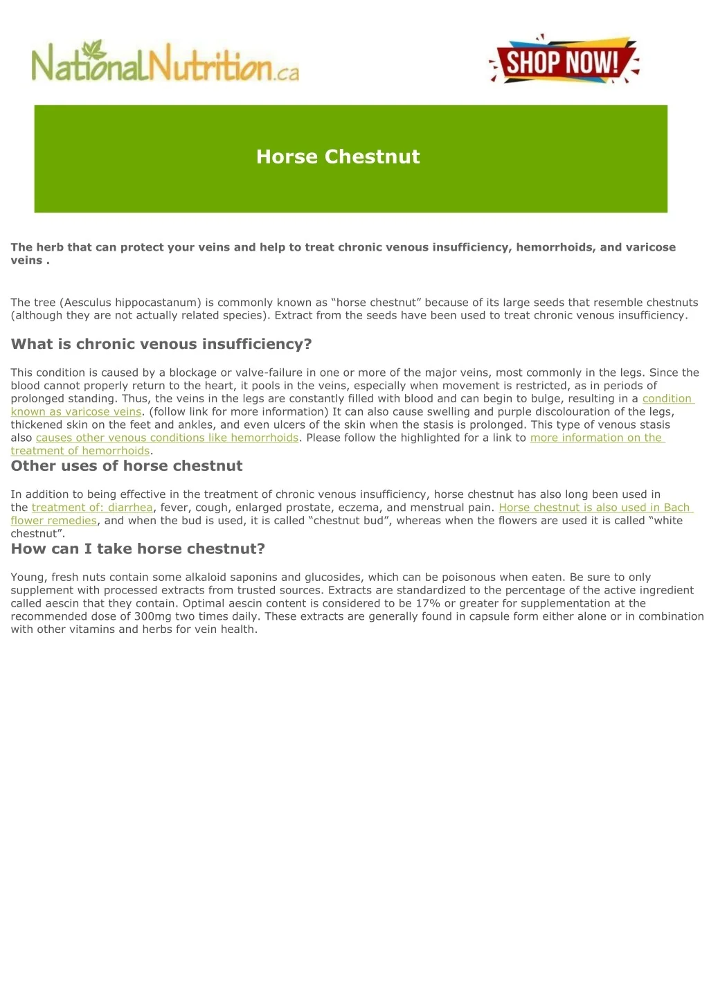 PPT - Horse Chestnut PowerPoint Presentation, free download - ID:12608203