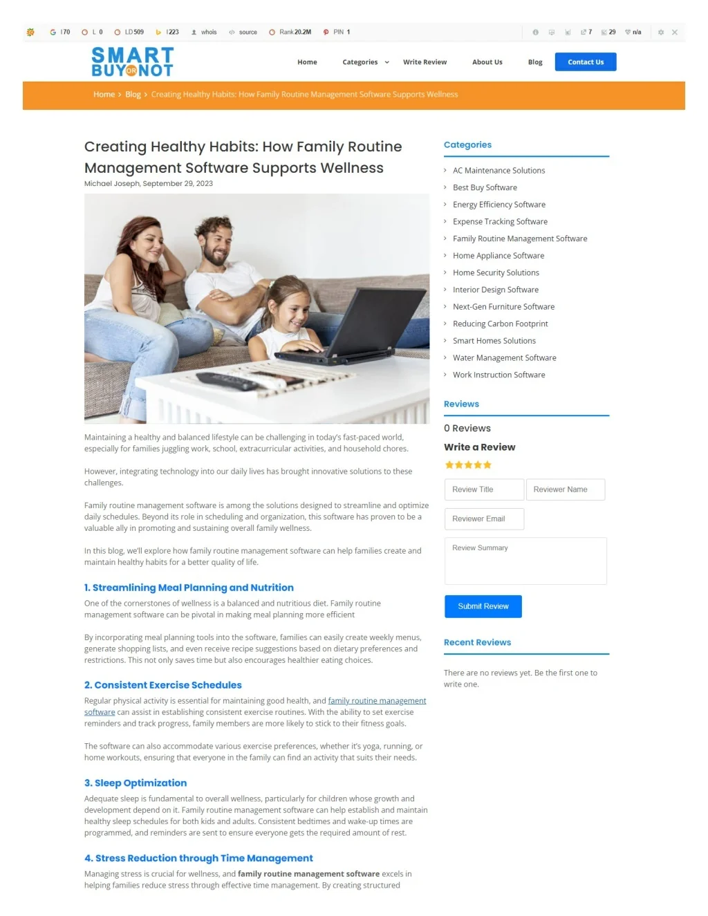 PPT - Creating Healthy Habits How Family Routine Management Software ...