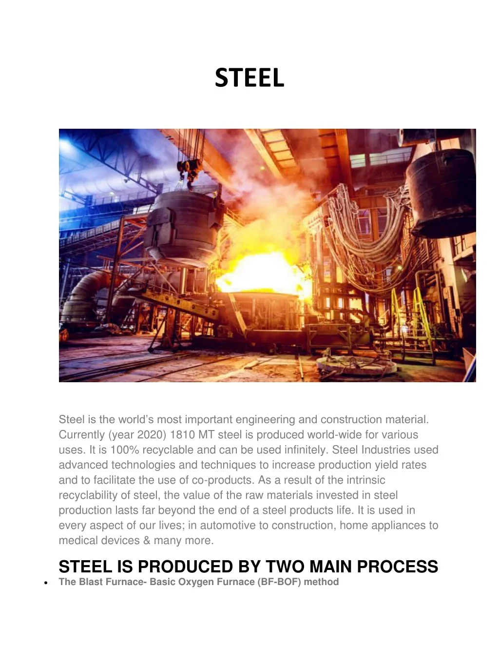 PPT - STEEL PowerPoint Presentation, free download - ID:12609975