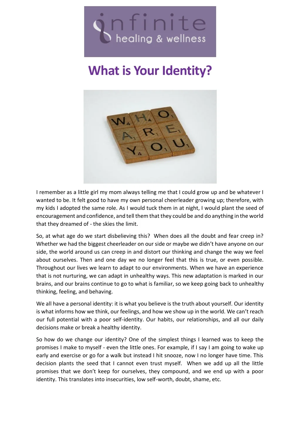PPT - What is Your Identity PowerPoint Presentation, free download - ID ...