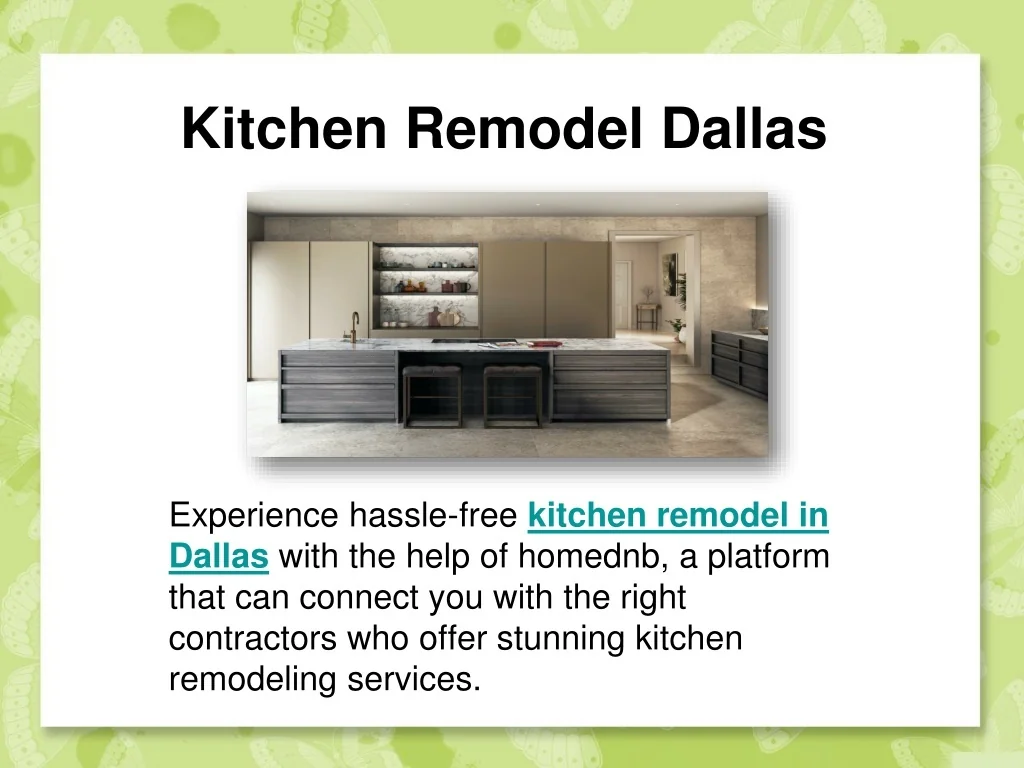 PPT - Kitchen Remodel Dallas PowerPoint Presentation, free download ...