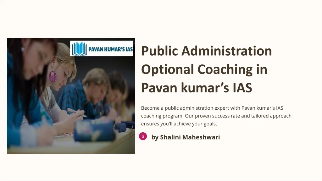 PPT - Public-Administration-Optional-Coaching PowerPoint Presentation, free download - ID:12621395