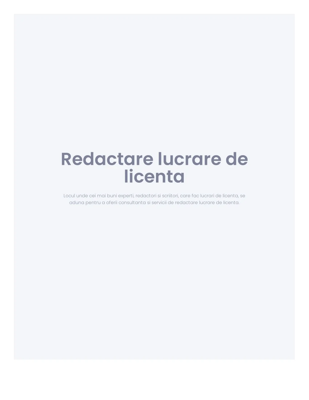 PPT - redactare lucrare de licenta PowerPoint Presentation, free ...