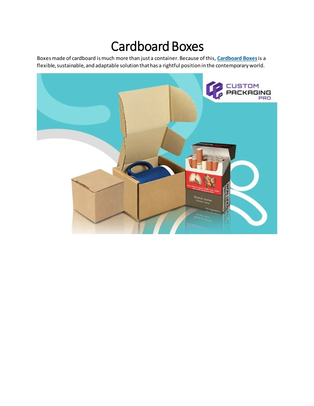 PPT - Cardboard Boxes PowerPoint Presentation, free download - ID:12630498