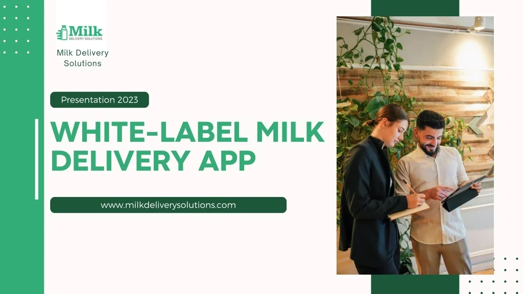 PPT - Milk Delivery Solutions- White Label Milk Delivery App PowerPoint ...