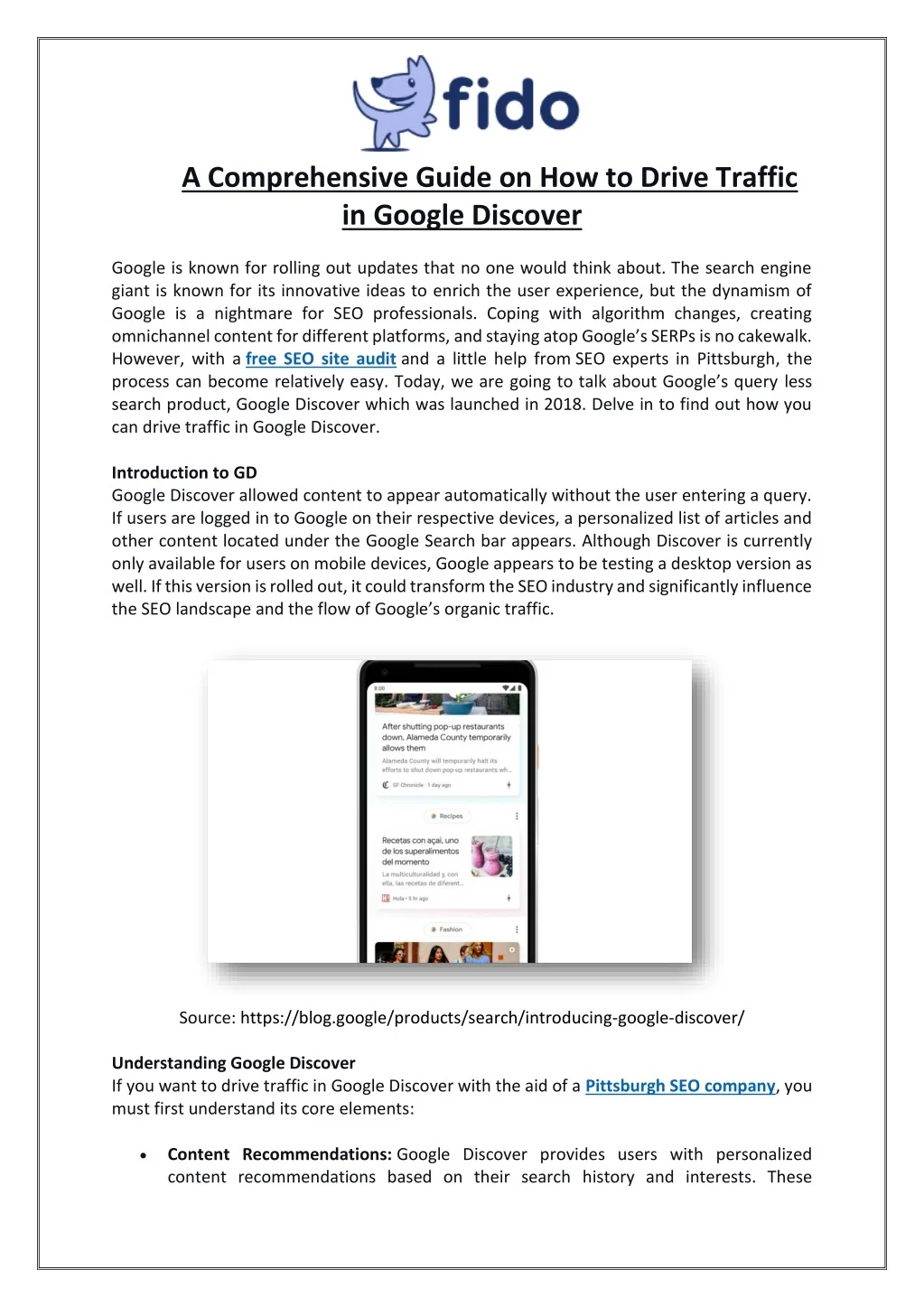 PPT - A Comprehensive Guide on How to Drive Traffic in Google Discover ...