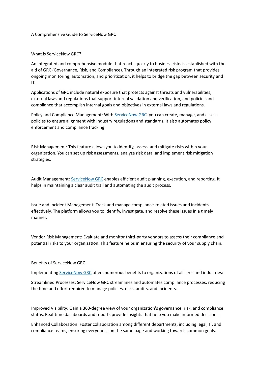 PPT - A Comprehensive Guide to ServiceNow GRC PowerPoint Presentation ...