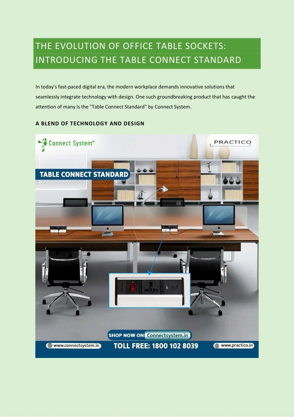 PPT - The Evolution of Office Table Sockets Introducing the Table ...