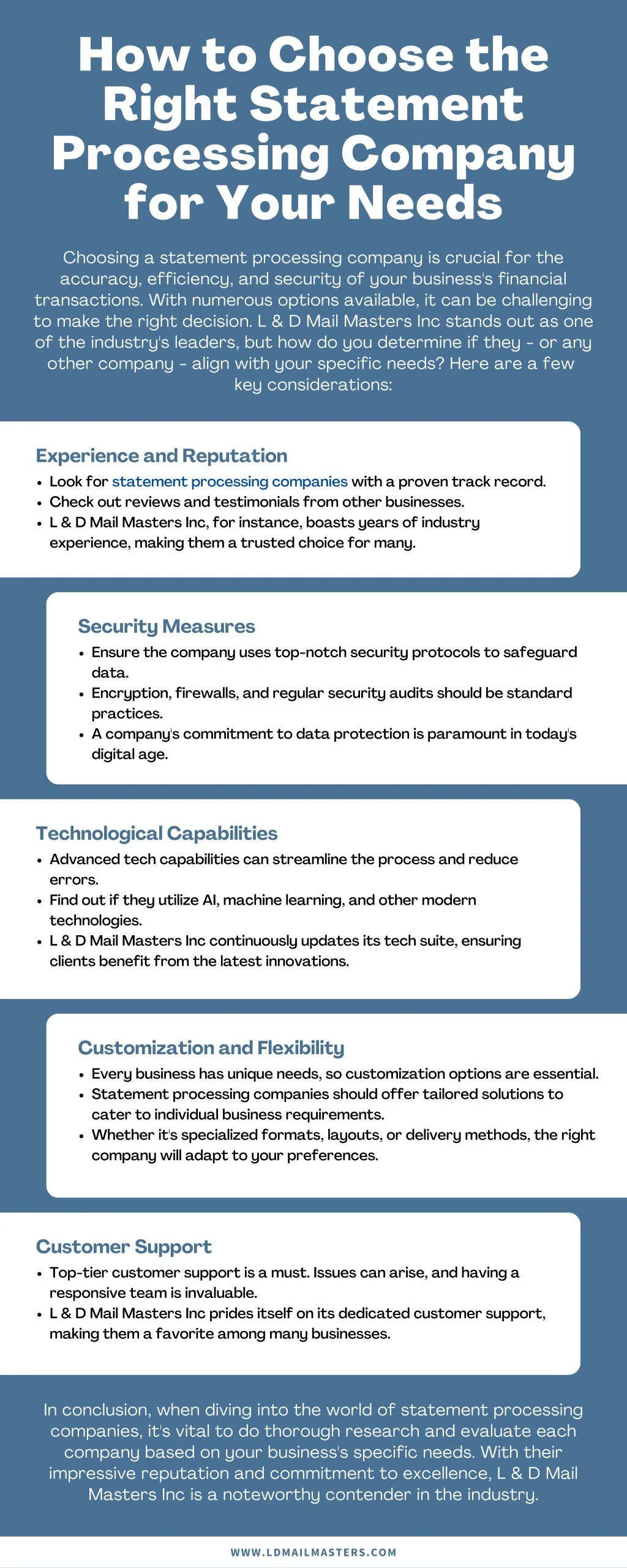PPT - How to Choose the Right Statement Processing Company for Your ...
