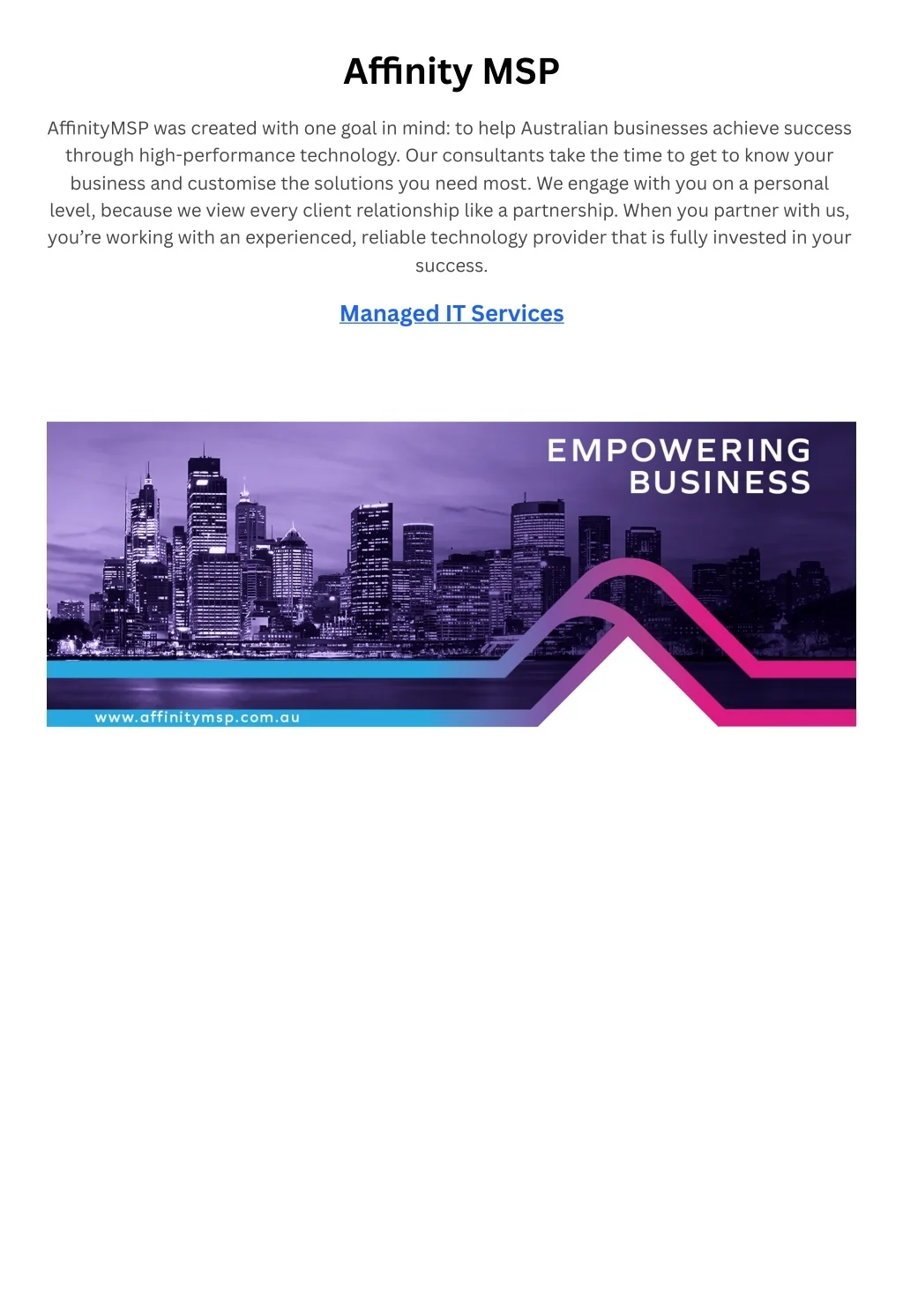 PPT - Affinity MSP PowerPoint Presentation, free download - ID:12639481